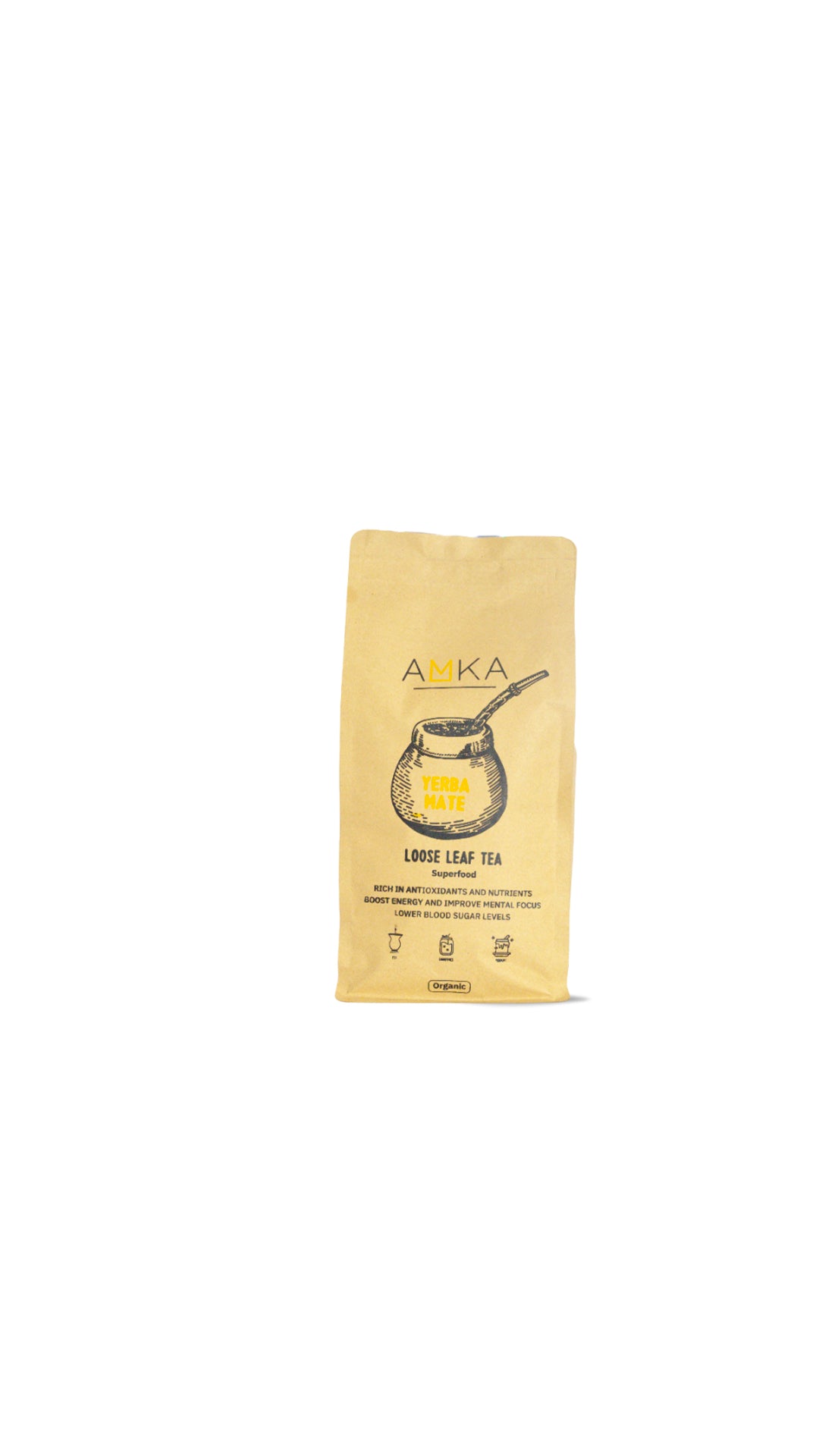 Organic Yerba Mate - Loose Leaf Tea – Amka Foods